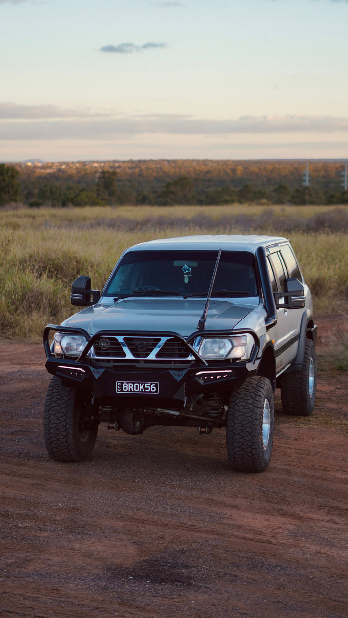 GU PATROL SERIES 1-3 BULLBAR – Milr Built