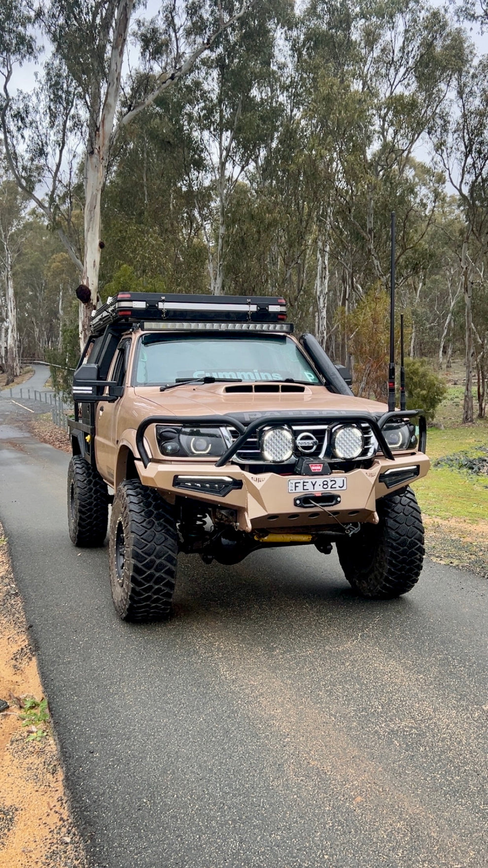 GU PATROL SERIES 1-3 BULLBAR – Milr Built